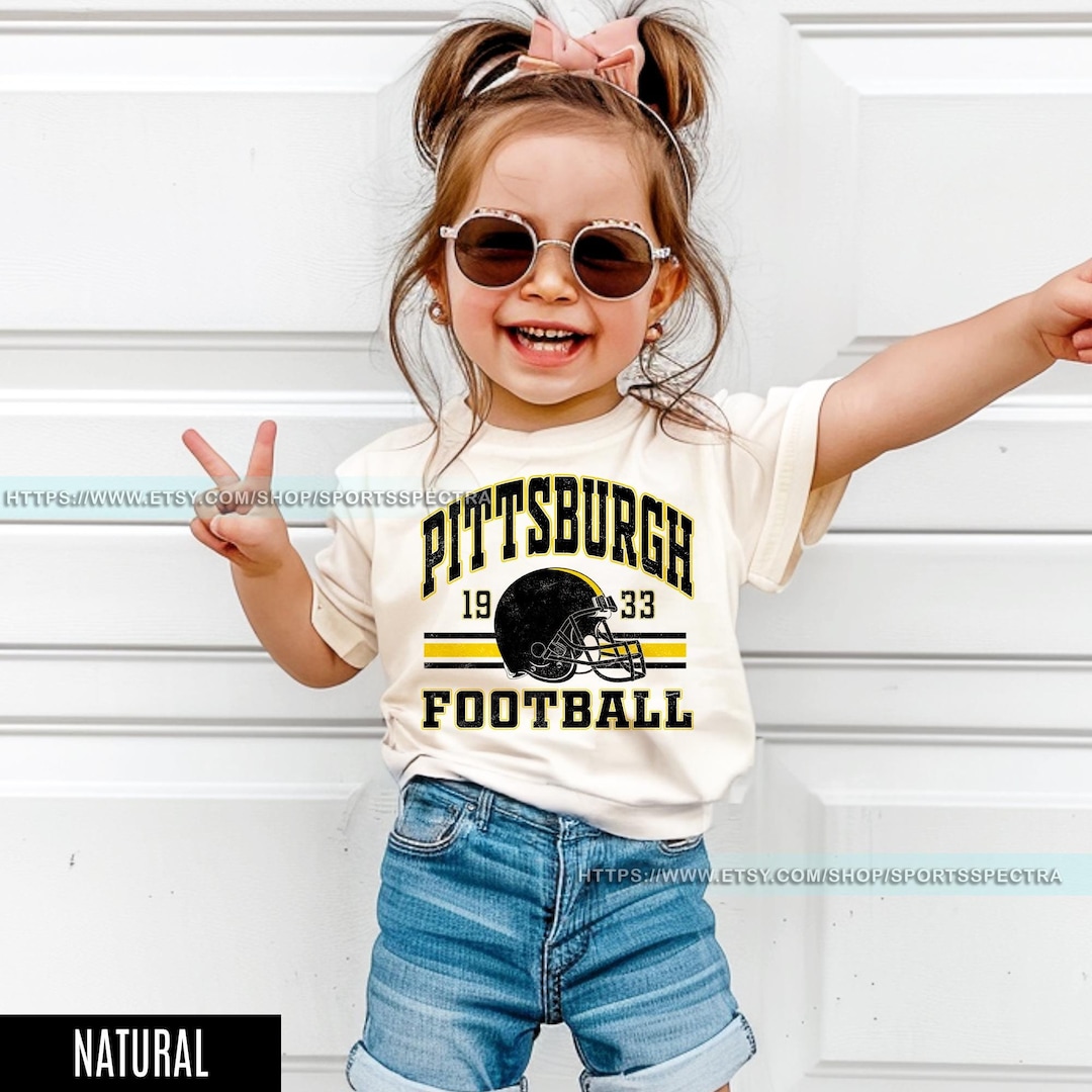 Pittsburgh Football Vintage Toddler T-shirt,vintage Unisex Pittsburgh ...