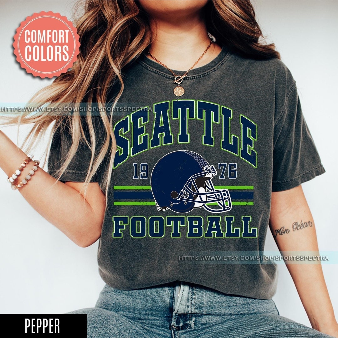 Seattle Football Vintage Style Comfort Colors T-shirt,seattle Football ...