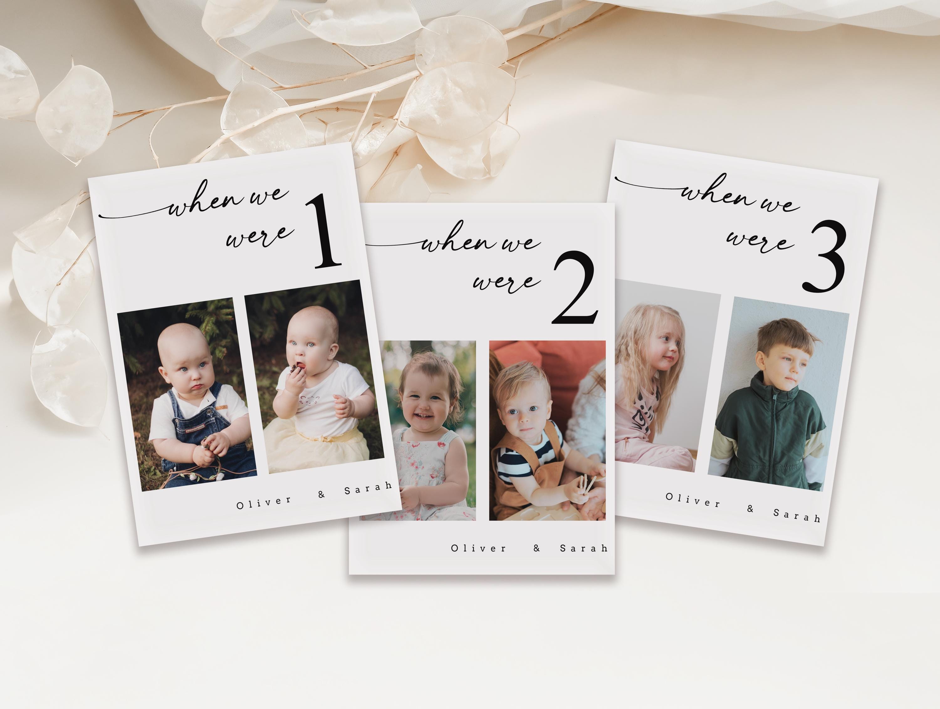 Photo Table Numbers Wedding, Wedding Table Numbers, Photo Table Numbers ...