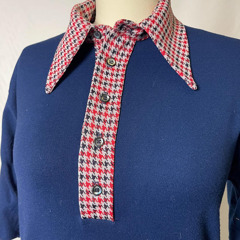 Wide Collar Shirt - Etsy
