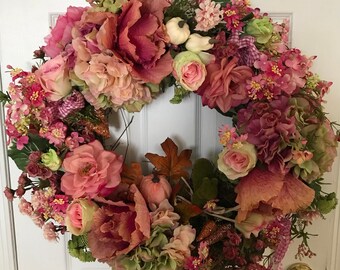 Floral wreaths | Etsy