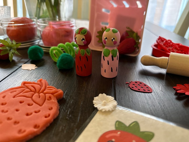 Homemade Play Dough Berry Sweet Kit - Etsy