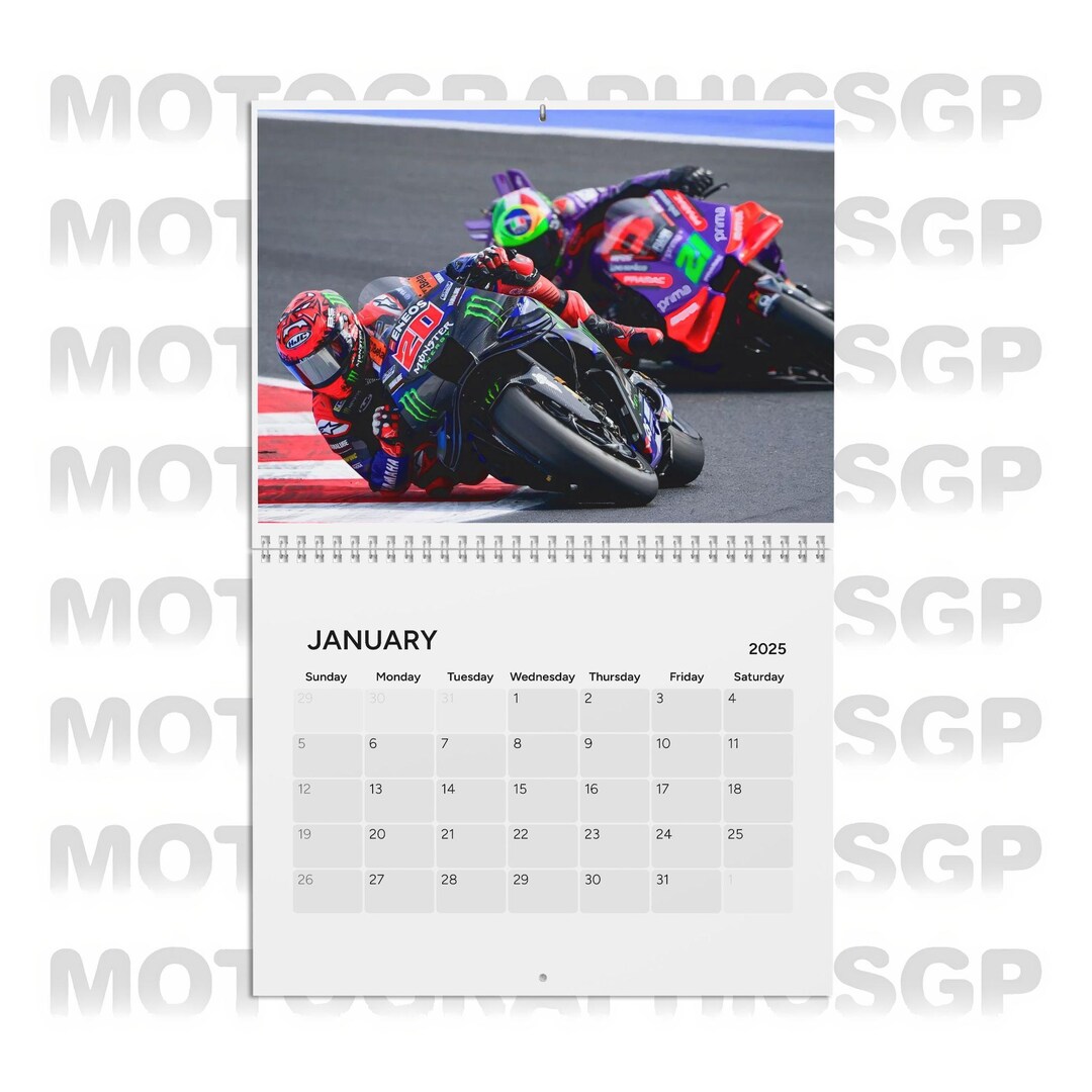 Motogp Calendar 2025 Graphic Racing Gift, Best Race Moments, Motogp ...