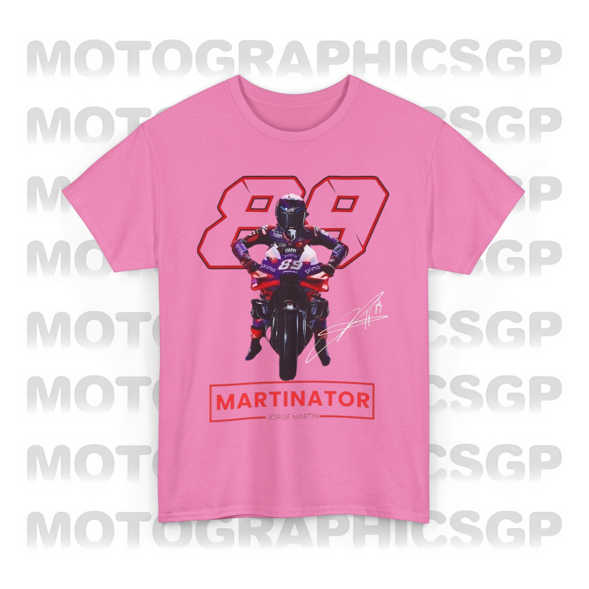 Motogp Jorge Martin 2024 Martinator 89 Shirt, Merchandise Grand Prix ...