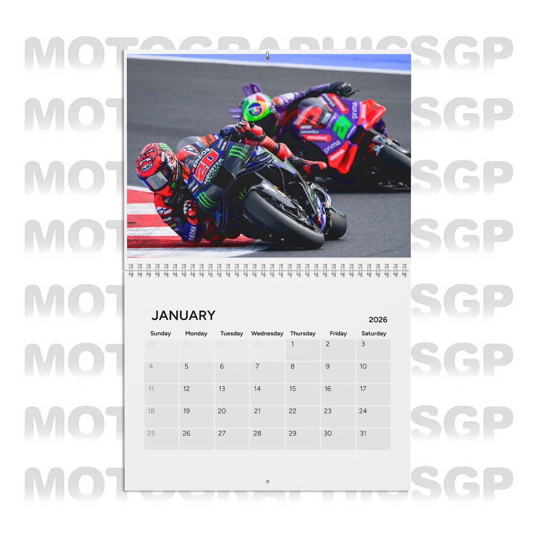 Motogp Calendar 2026 Graphic Racing Gift, Best Race Moments, Motogp ...