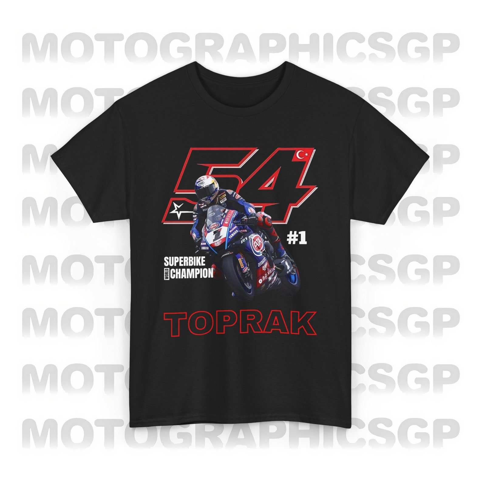 Motogp Toprak Superbike Champion Shirt Racing Graphic, Toprak ...