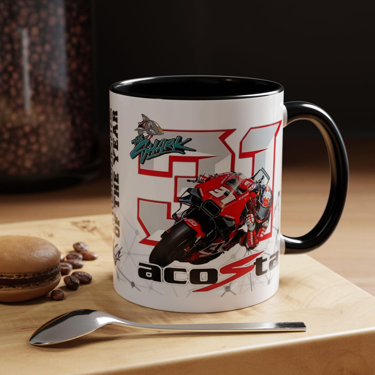 Motogp Coffee Mug, Pedro Acosta 31 KTM Ducati Racing Gift, Motogp ...