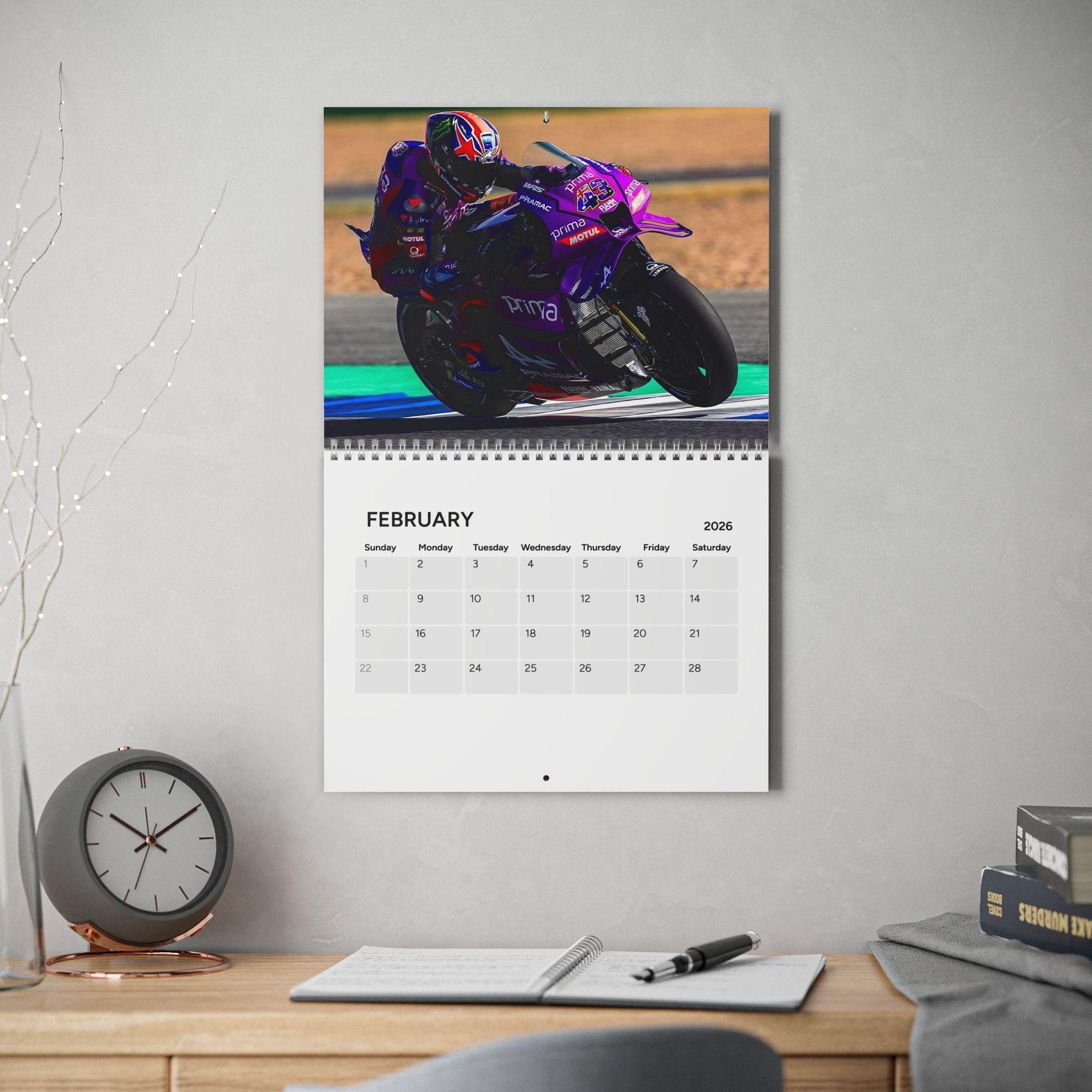 Motogp Calendar 2026 Graphic Racing Gift, Best Race Moments, Motogp ...