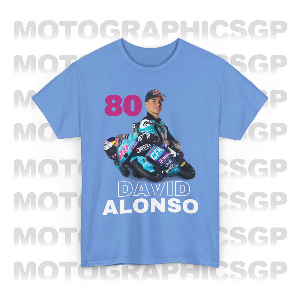 Motogp David Alonso 80 Shirt Moto3 Alonso Champion 80 Merchandise ...