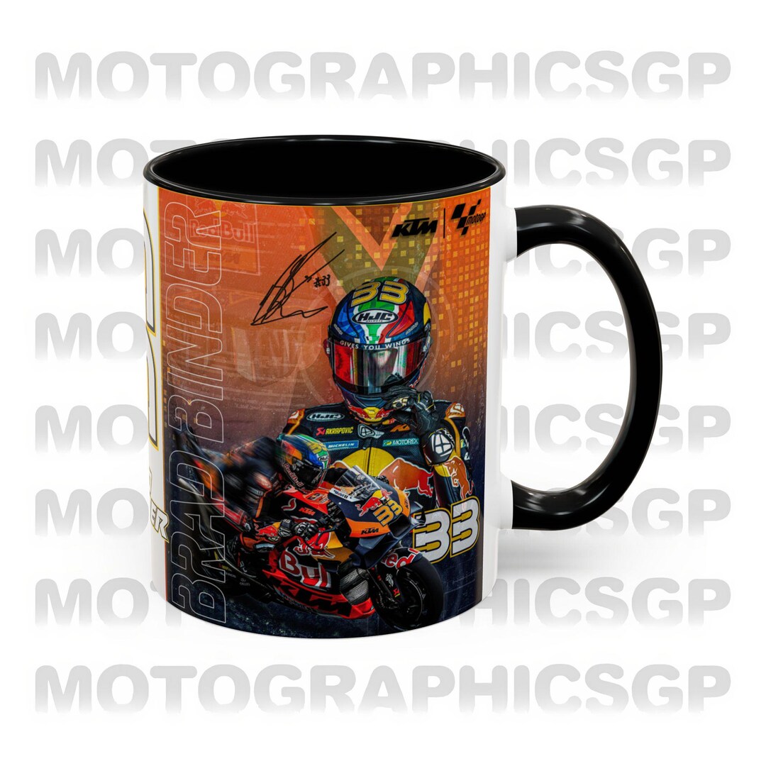 Motogp Brad Binder 2025 Mug Racing Gift, KTM Binder Brad 33 ...