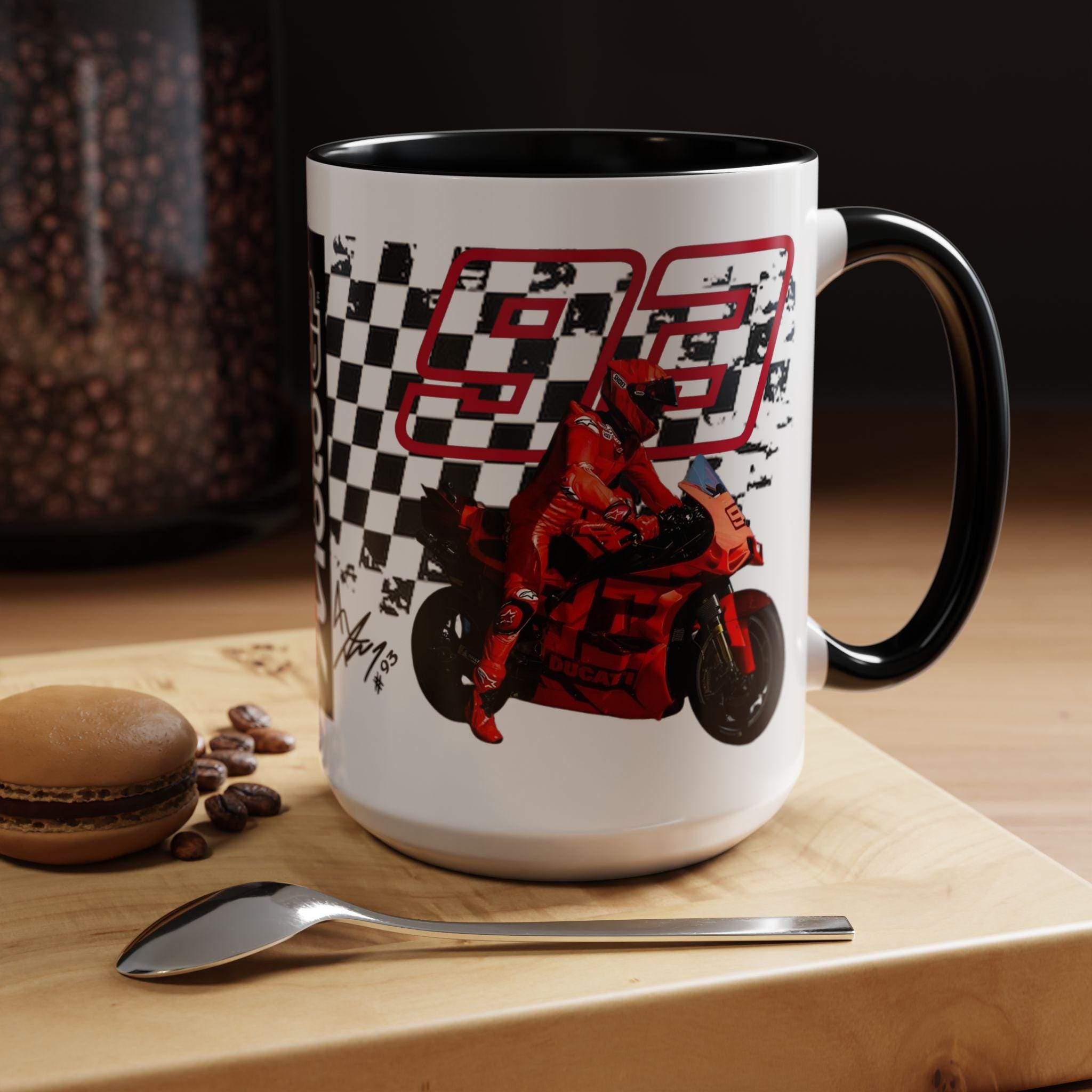 Motogp Mug Marc Marquez 2025 Ducati Team Mug, Marquez 93 Mug Ducati ...