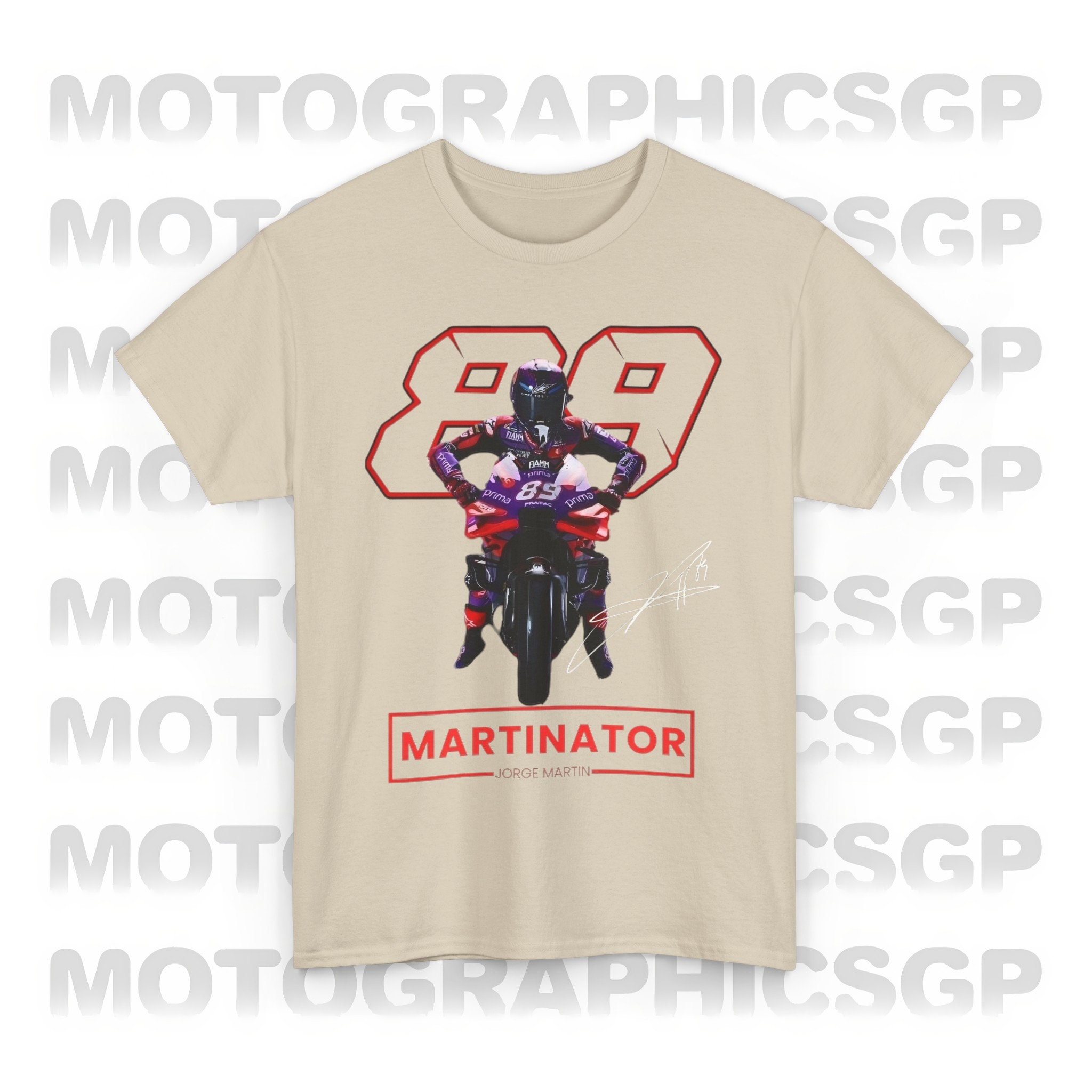 Motogp Jorge Martin 2024 Martinator 89 Shirt, Merchandise Grand Prix ...