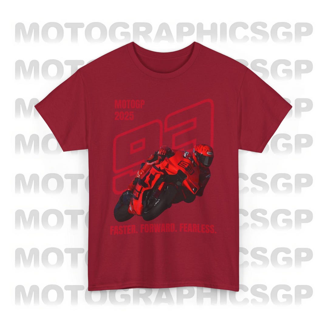 Motogp Marc Marquez Ducati 2025 Shirt, Fan Shirt Marquez 93 Ducati Tee ...