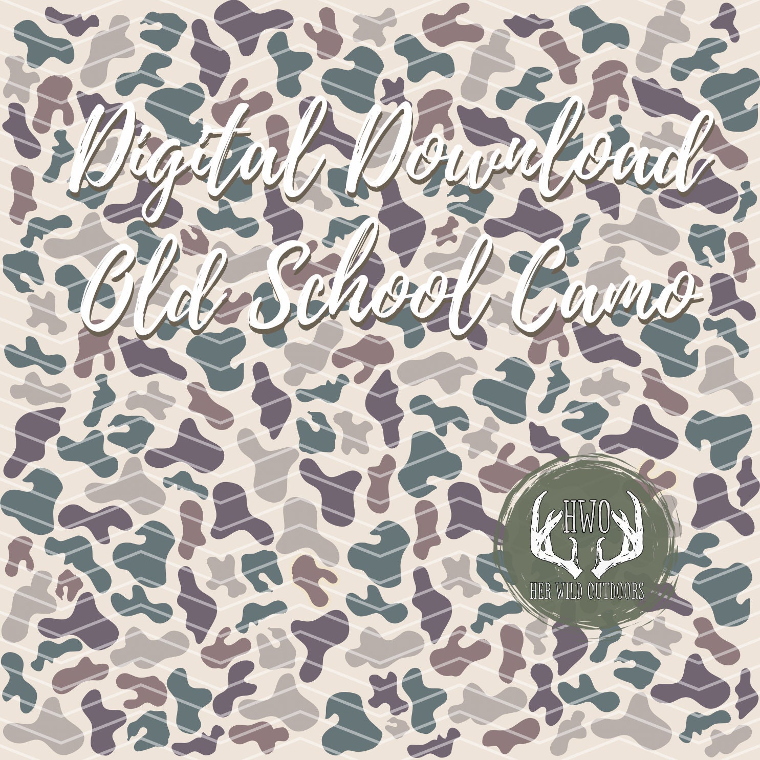 Old School Camo Digital Download - Etsy
