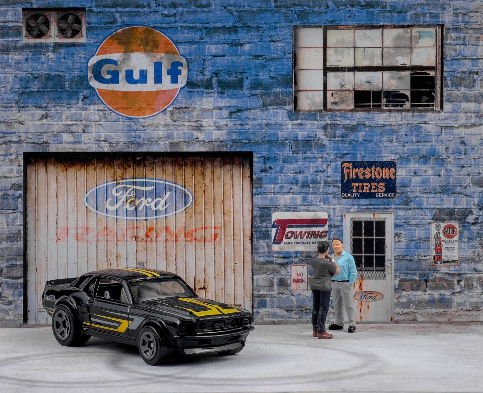 1/64 Scale Backdrop Diorama Display Diecast Vehicles Digital Download ...