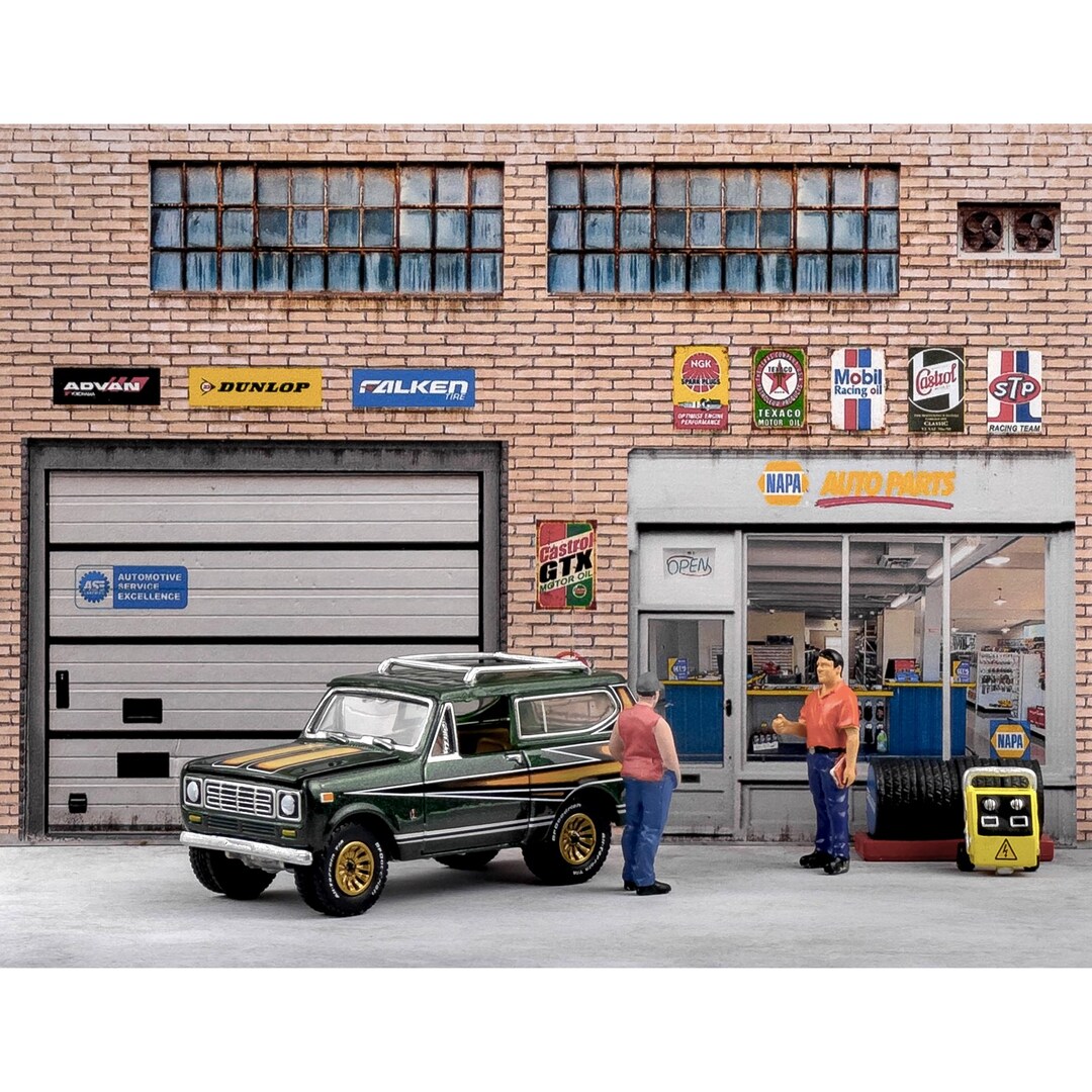 1/64 Scale Backdrop Diorama Display Diecast Vehicles Digital Download ...