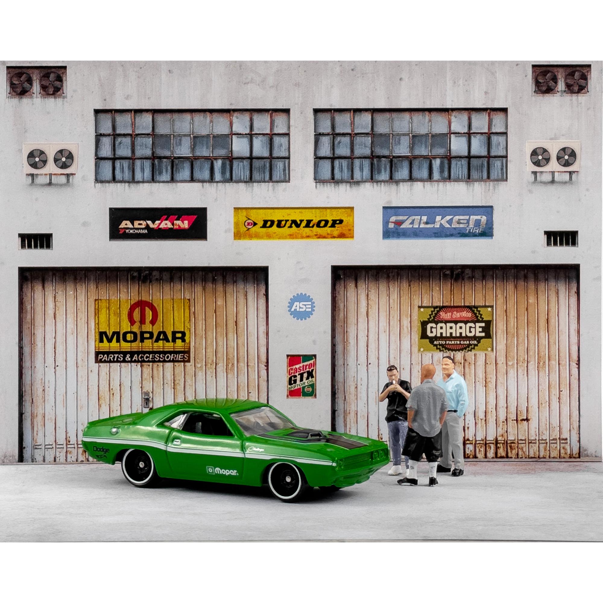 1/64 Scale Backdrop Diorama Display Diecast Vehicles Digital Download ...