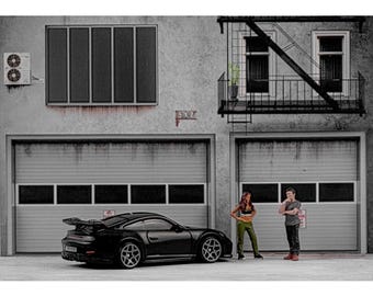1/64 Scale Backdrop Diorama Display Diecast Vehicles Digital Download ...