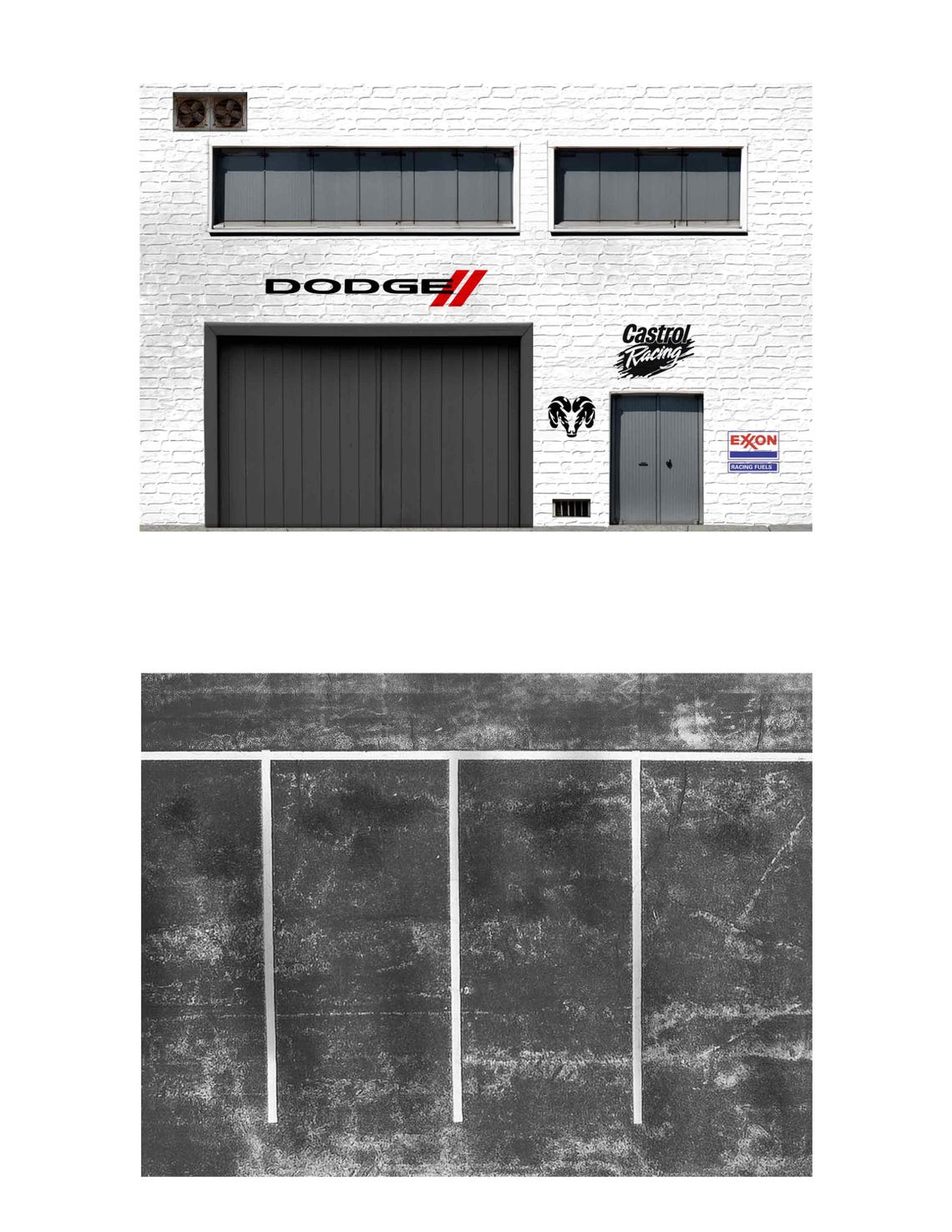 1/64 Scale Backdrop Diorama Display Diecast Vehicles Digital Download ...