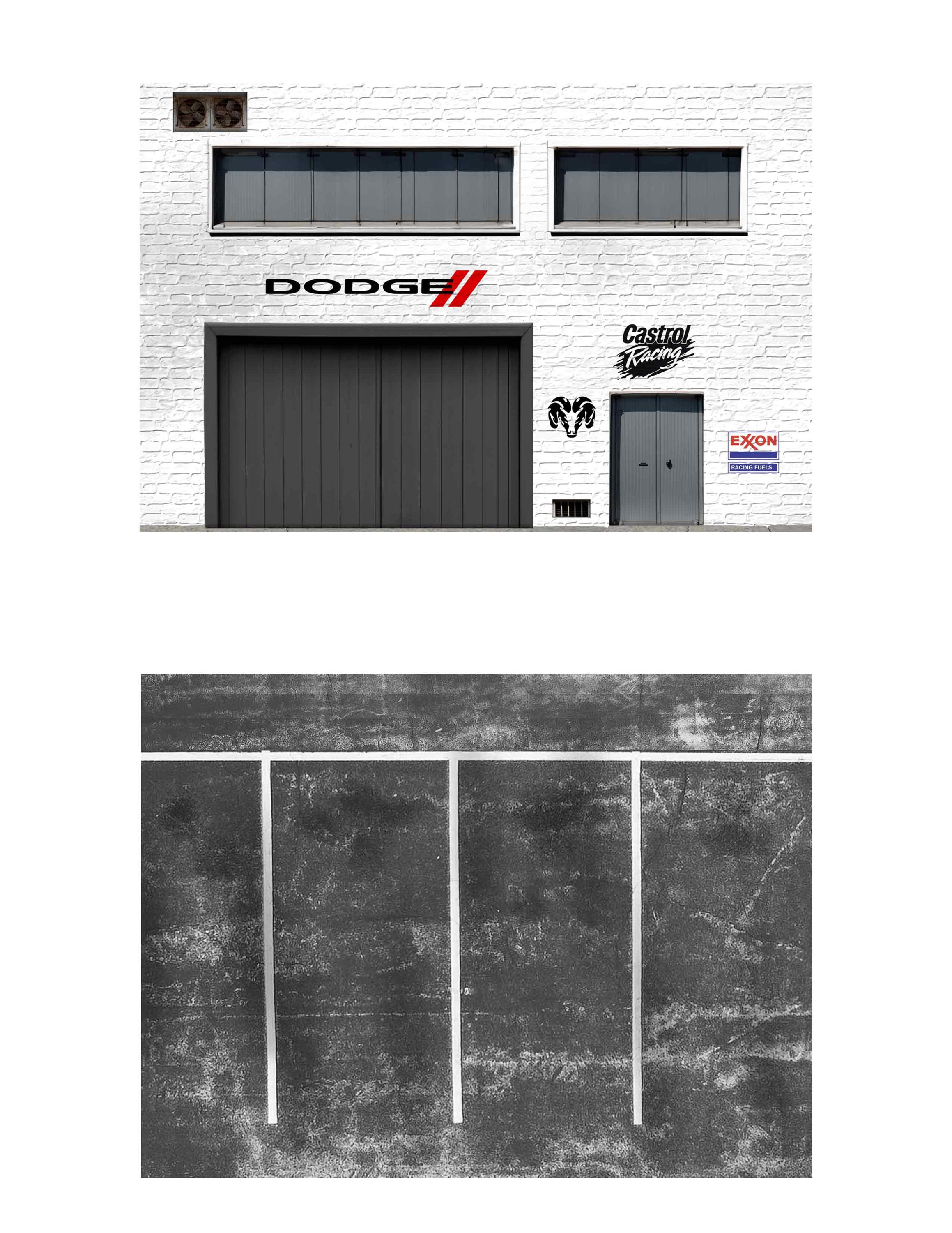 1/64 Scale Backdrop Diorama Display Diecast Vehicles Digital Download ...