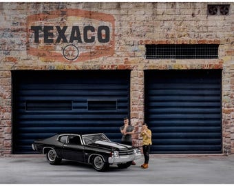 1/64 Scale Backdrop Diorama Display Diecast Vehicles Digital Download ...