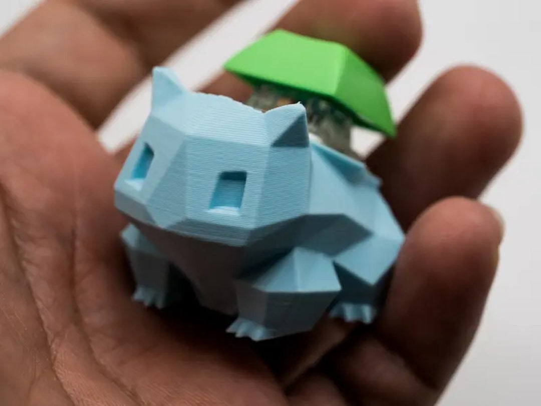 Low Poly Bulbasaur Mechanical Switch Fidget Toy Stim Toy, Stress Relief ...