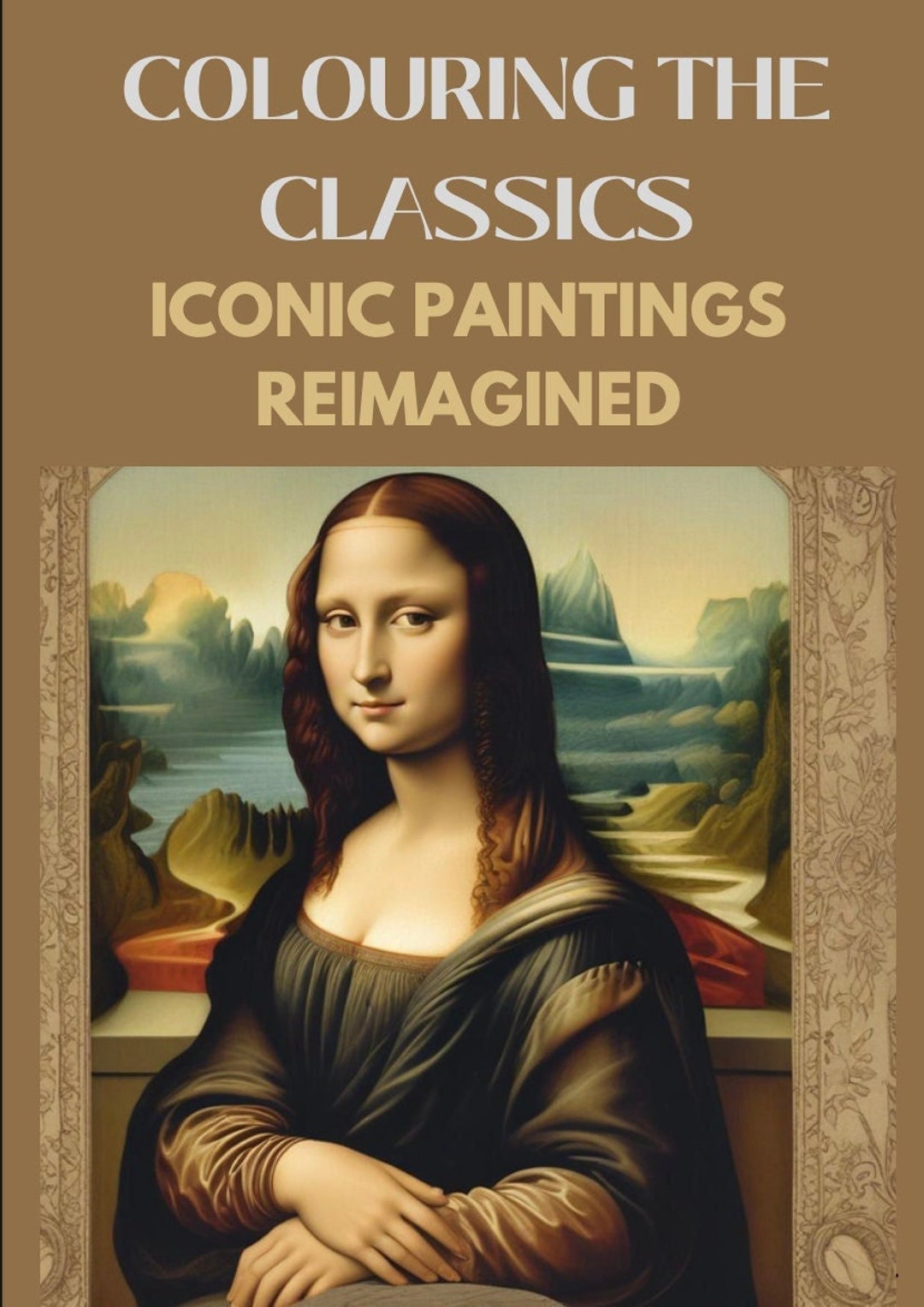 Colouring the Classics - Iconic Paintings Reimagined - Etsy