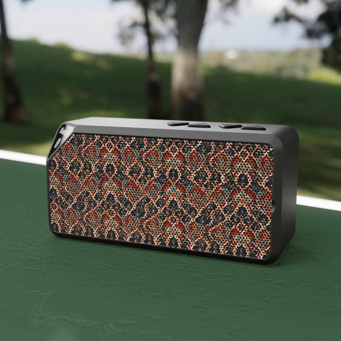 Jabba Bluetooth Speaker With Traditional Ottoman Motif Souvenir 4 - Etsy