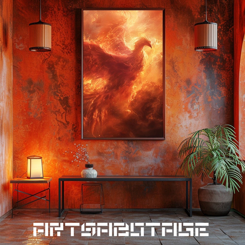 Phoenix Aliens UFO Extra Terrestrial Science Fiction Home Decor Alien ...