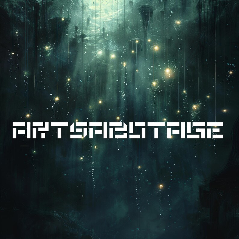 Animated Fear Wall Decor Wall Art Digital Art Alone Home Decor AI ...