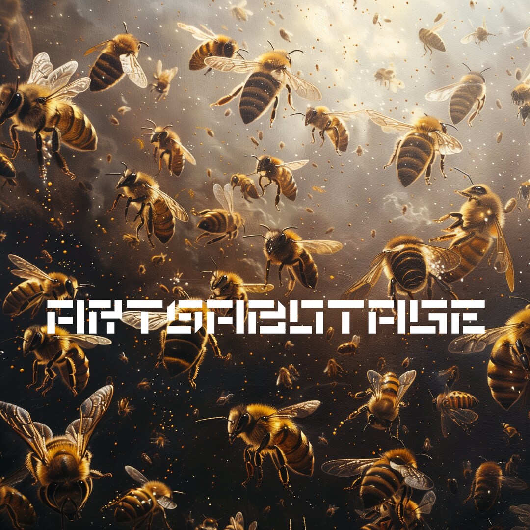 Bees Nature Scenery Wall Decor Wall Art Digital Art Gift Home Decor AI ...