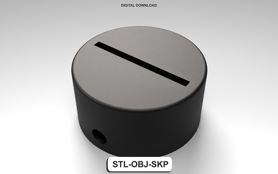 3D Printing LED Lamp Base - 3D STL_OBJ_SKP File - Digital File - Etsy