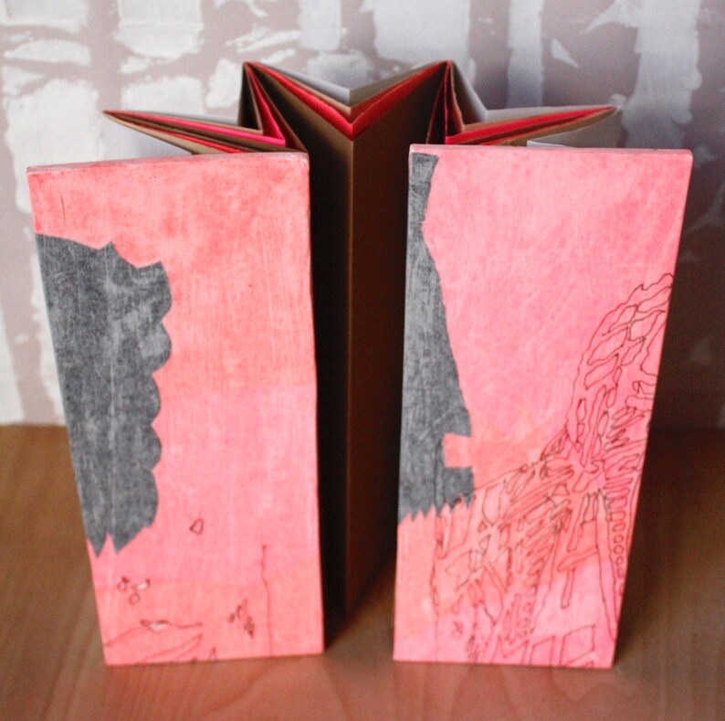 Carousel Pop-up Book the Heart Never Sleeps One of a Kind Original ...