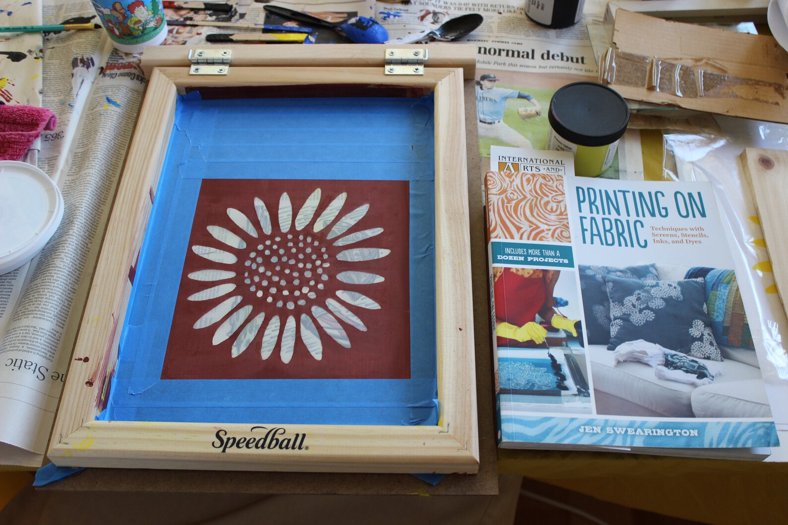 Autographed Book "printing on Fabric," Learn to Print, Learn to ...