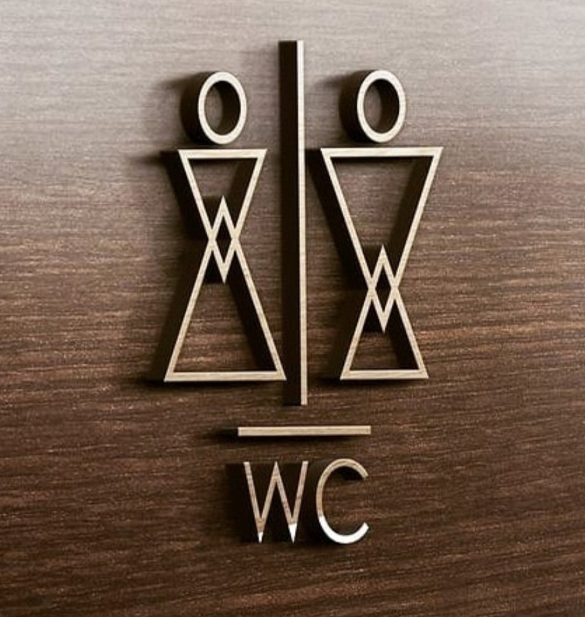 Restroom Sign, Bathroom Sign, Bathroom Wall Decor, Business Sign, Door ...