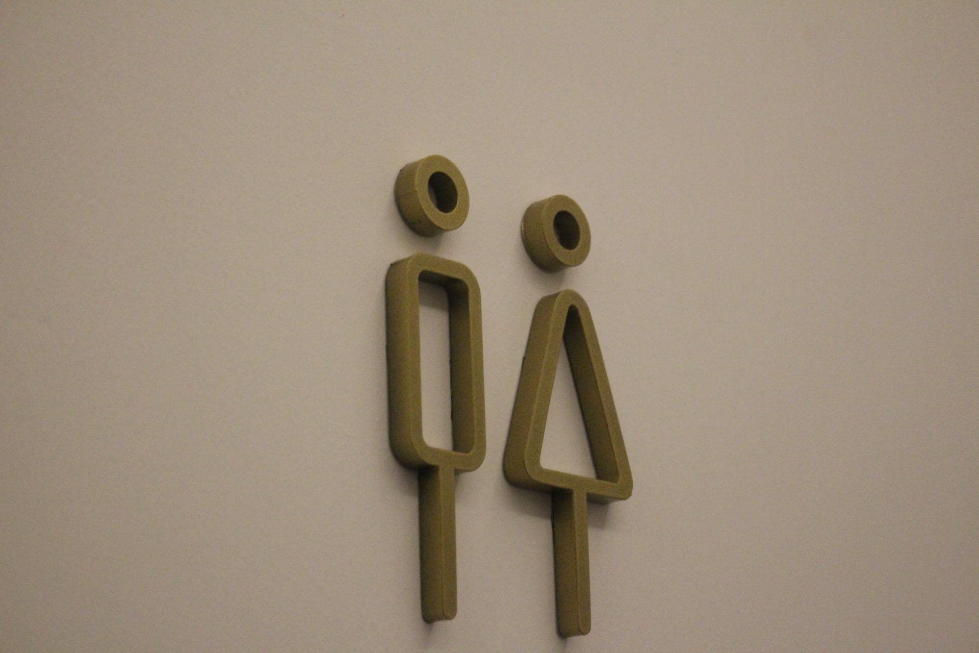 Metal WC Sign, Bathroom Sign, Restroom Sign, Bathroom Door Sign, Toilet ...