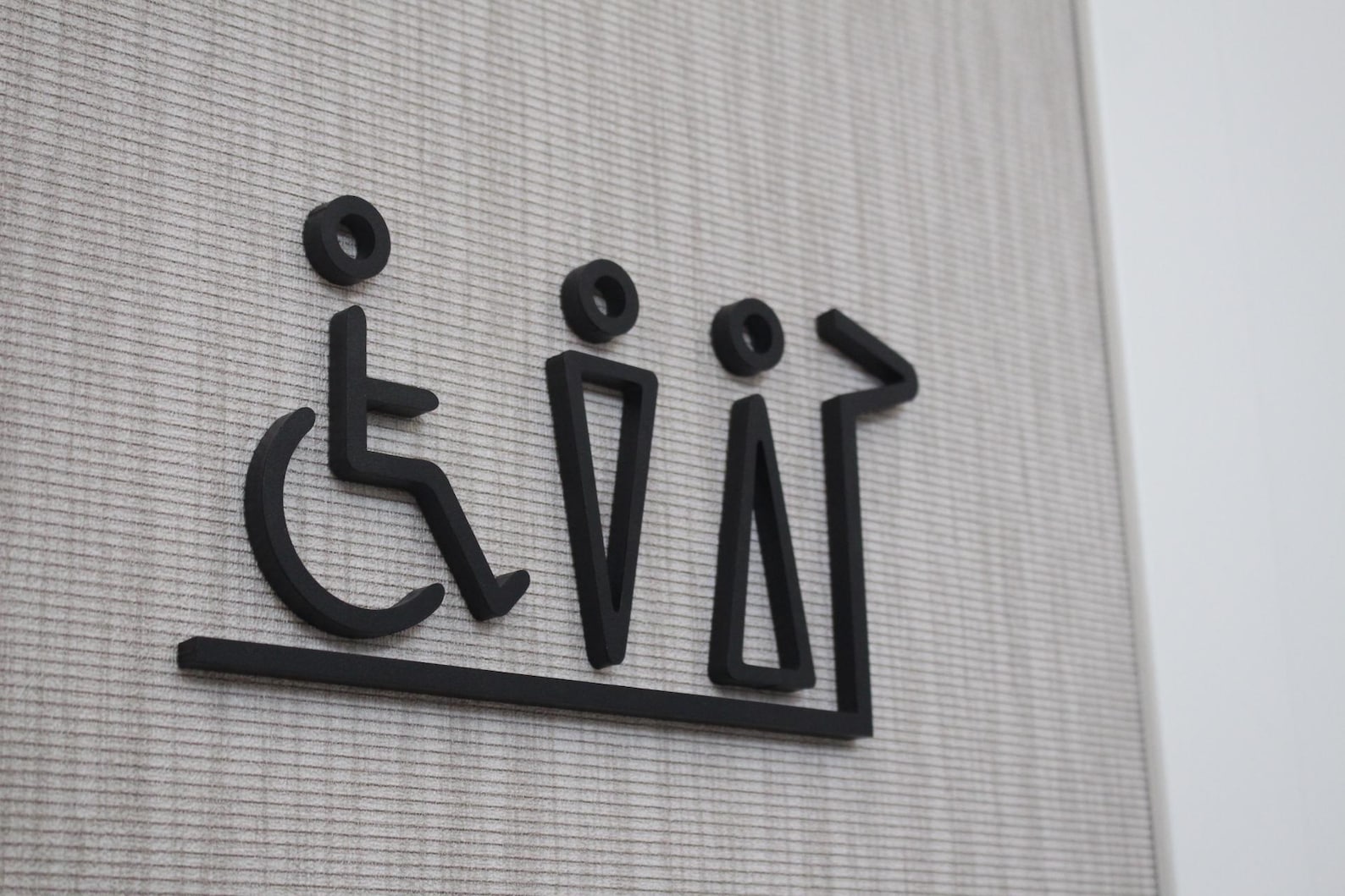 Restroom Sign, Wc Sign With Arrows,hanging Wc Sign,bathroom Sign ...