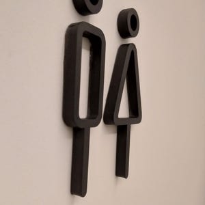 Bathroom Metal Sign, Modern Restroom Sign, Men Women Sign, Business Wc ...