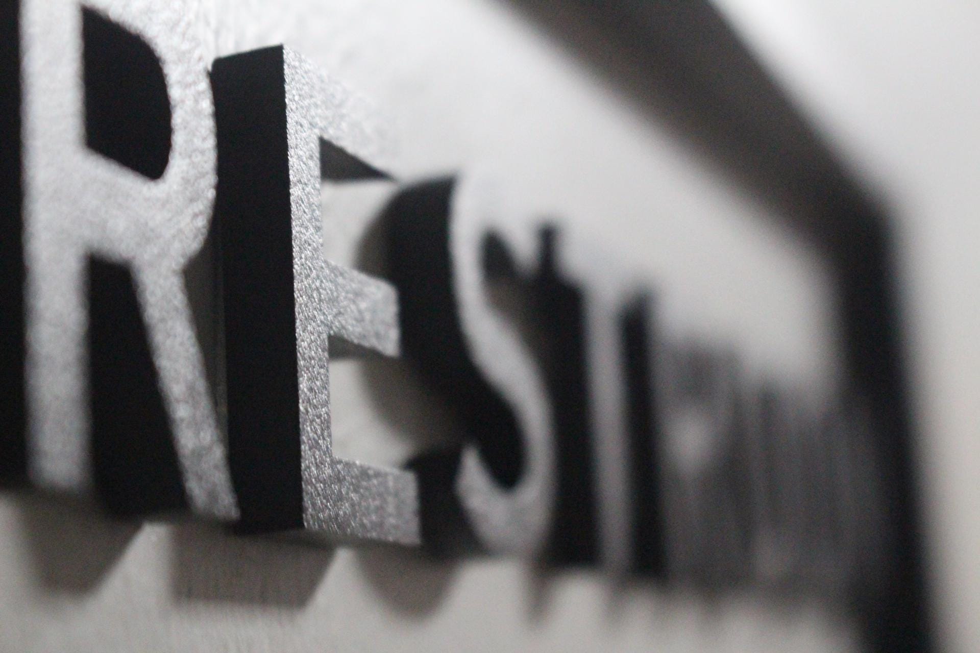 Texture Black Restroom Sign, Bathroom Wall Decor, Business Sign, Door ...