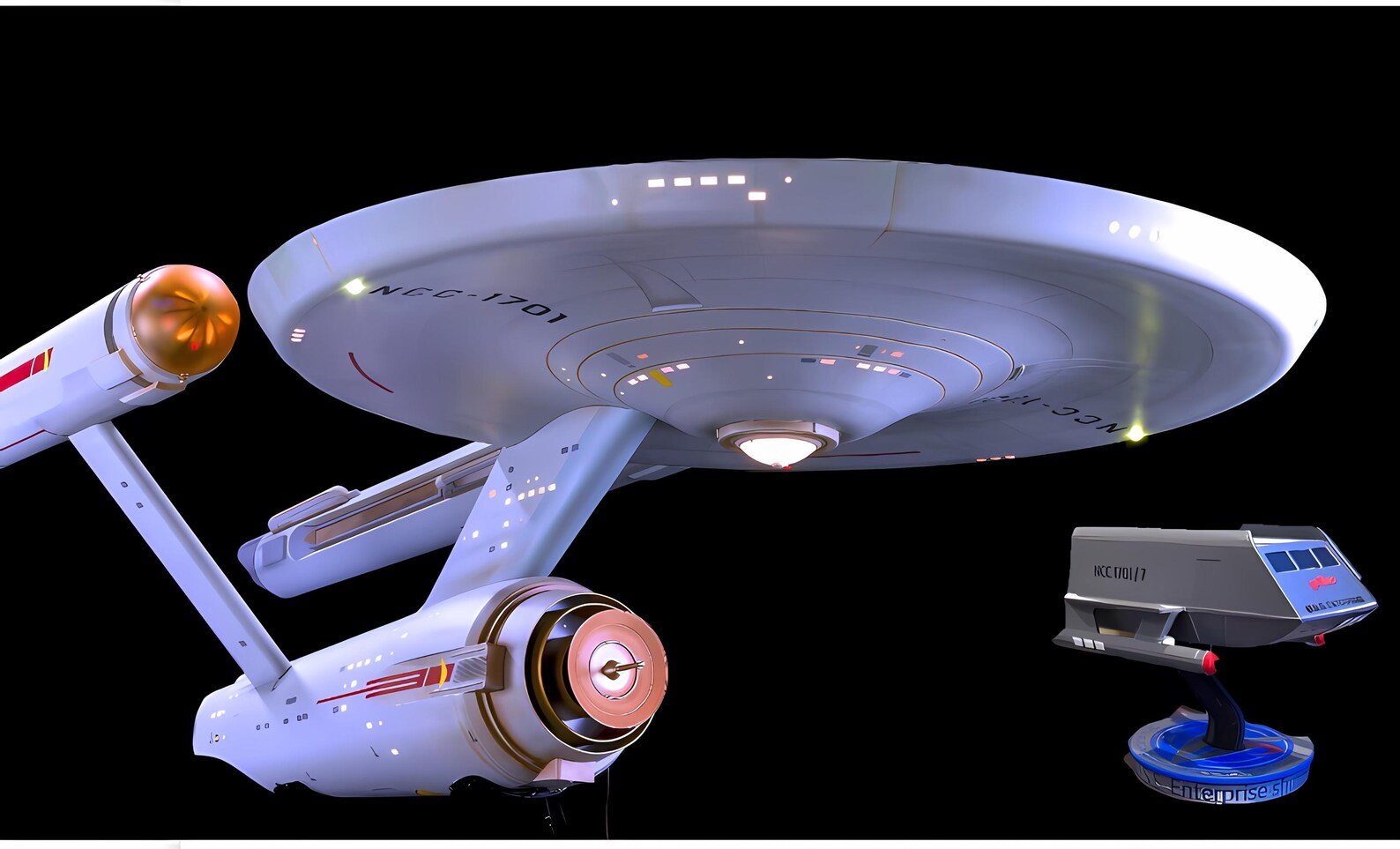 USS Enterprise Galileo Shuttle Craft 3d Model - Etsy