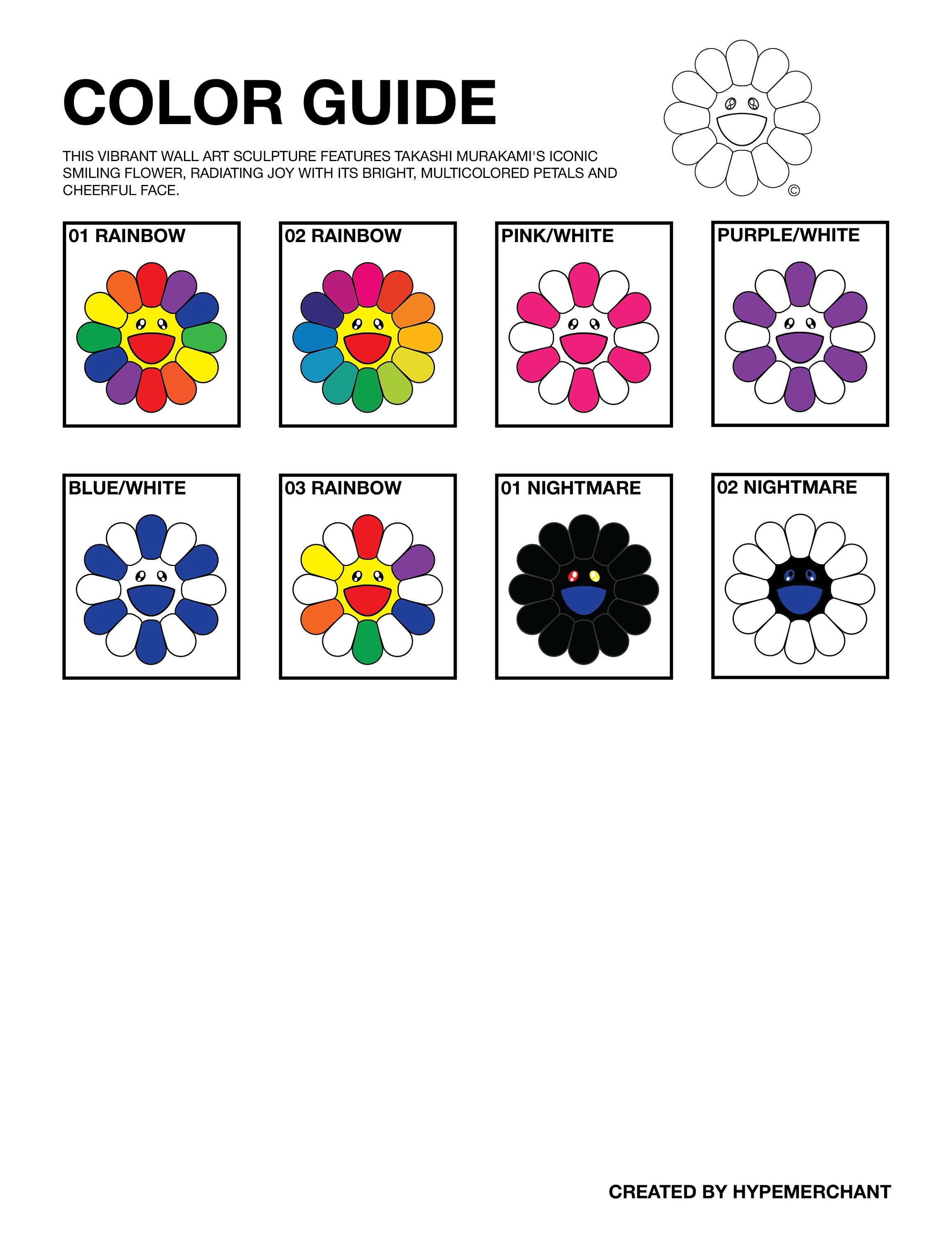 Takashi Murakami Flower Sculpture 11" | Unique Hypebeast Decor Piece ...