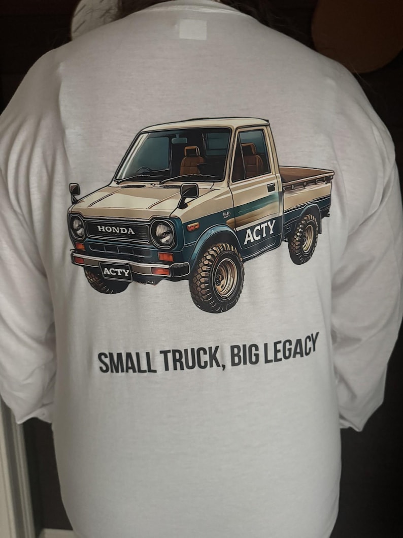 Acty "small Truck, Big Legacy" Graphic Tee – Long Sleeve - Etsy