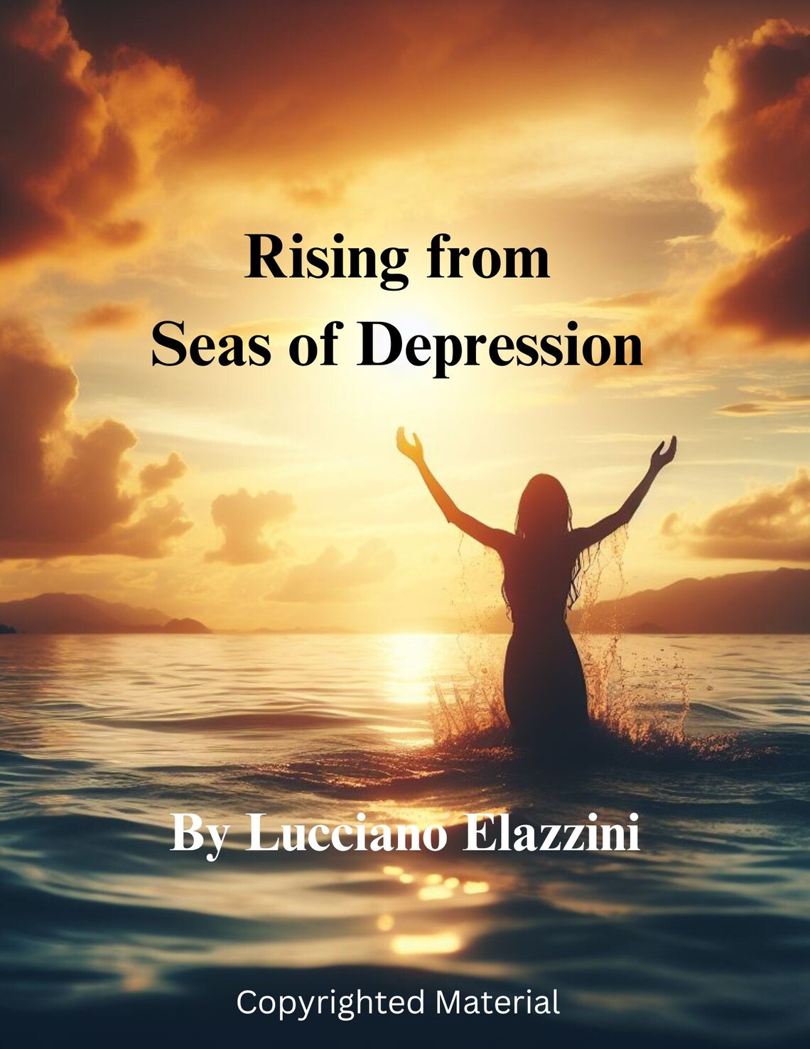 Rising From Seas of Depression, Poem Ebook, Digital File, Gift for Him ...
