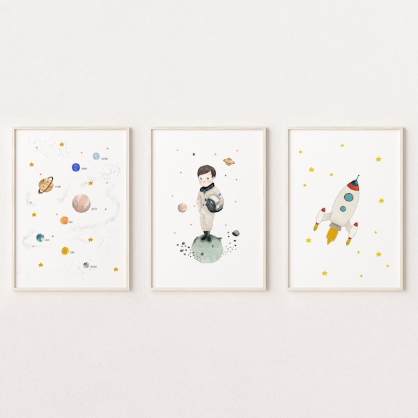 Space Wall Art - Etsy