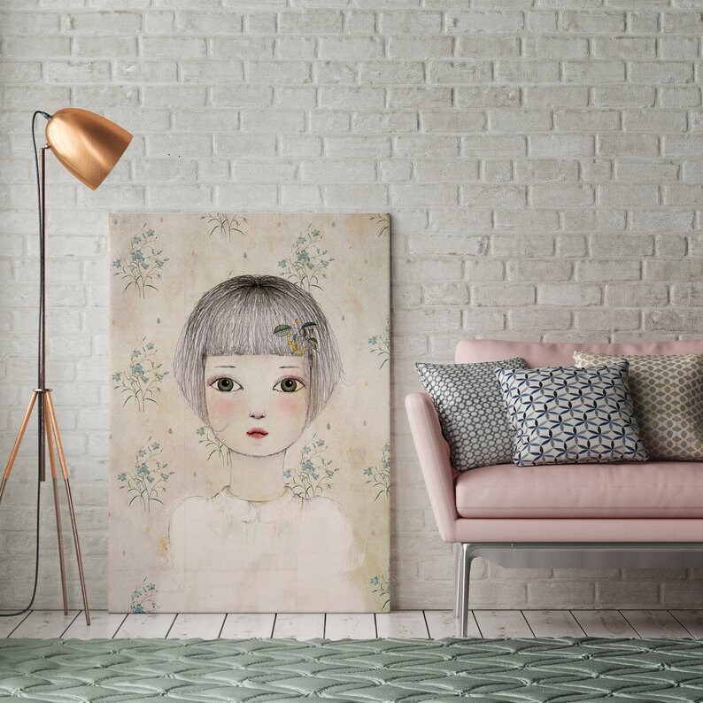 Custom Portrait Personalized Portrait Portrait From Photo | Etsy