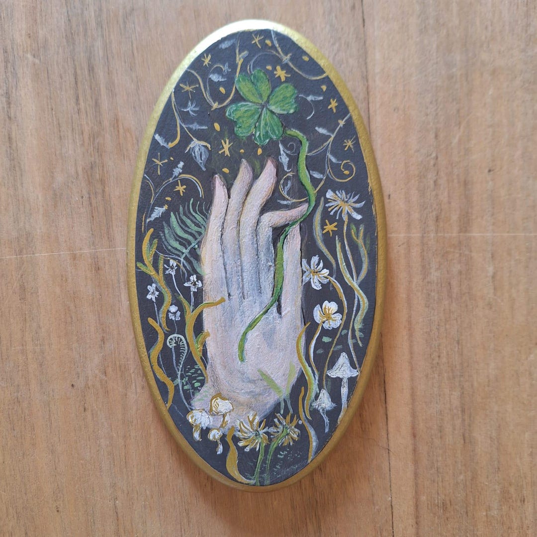 Folk Surreal Painting Original Pop Surrealism – Whimsical Lowbrow Art ...