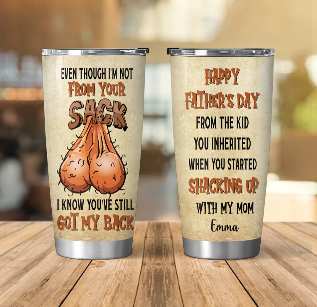 Personalized Funny Tumbler for Dad Even Though I'm Not - Etsy