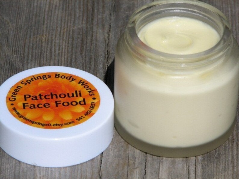 Patchouli Face Food, Facial Cream, Organic Moisturizer, Organic ...