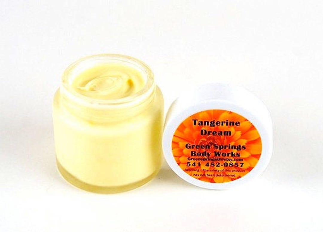 Tangerine Face Food, Facial Cream, Organic Moisturizer, Organic ...