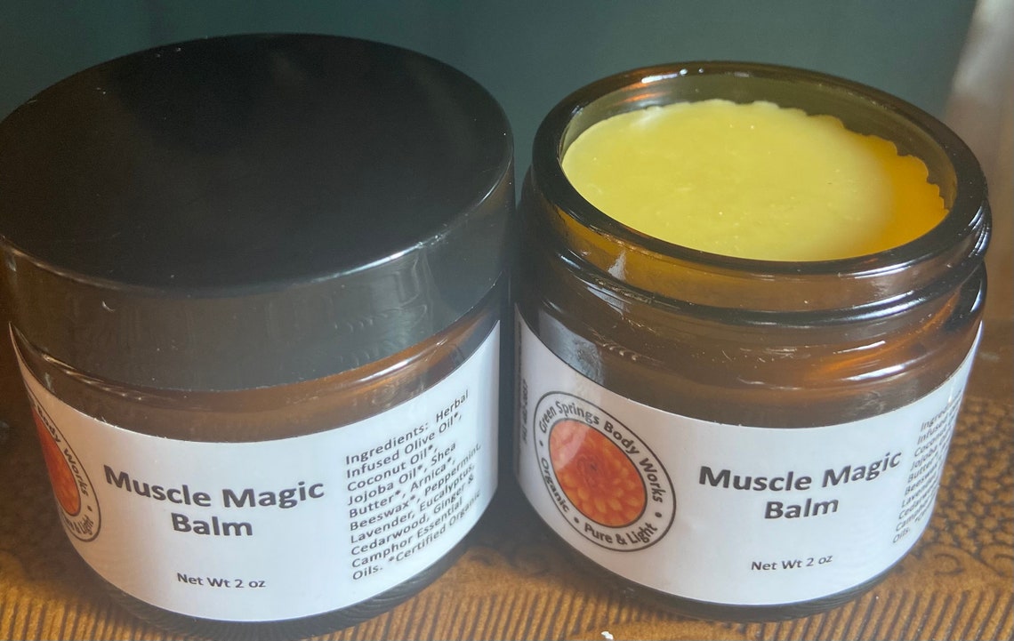 Muscle Magic Organic Balm - Etsy